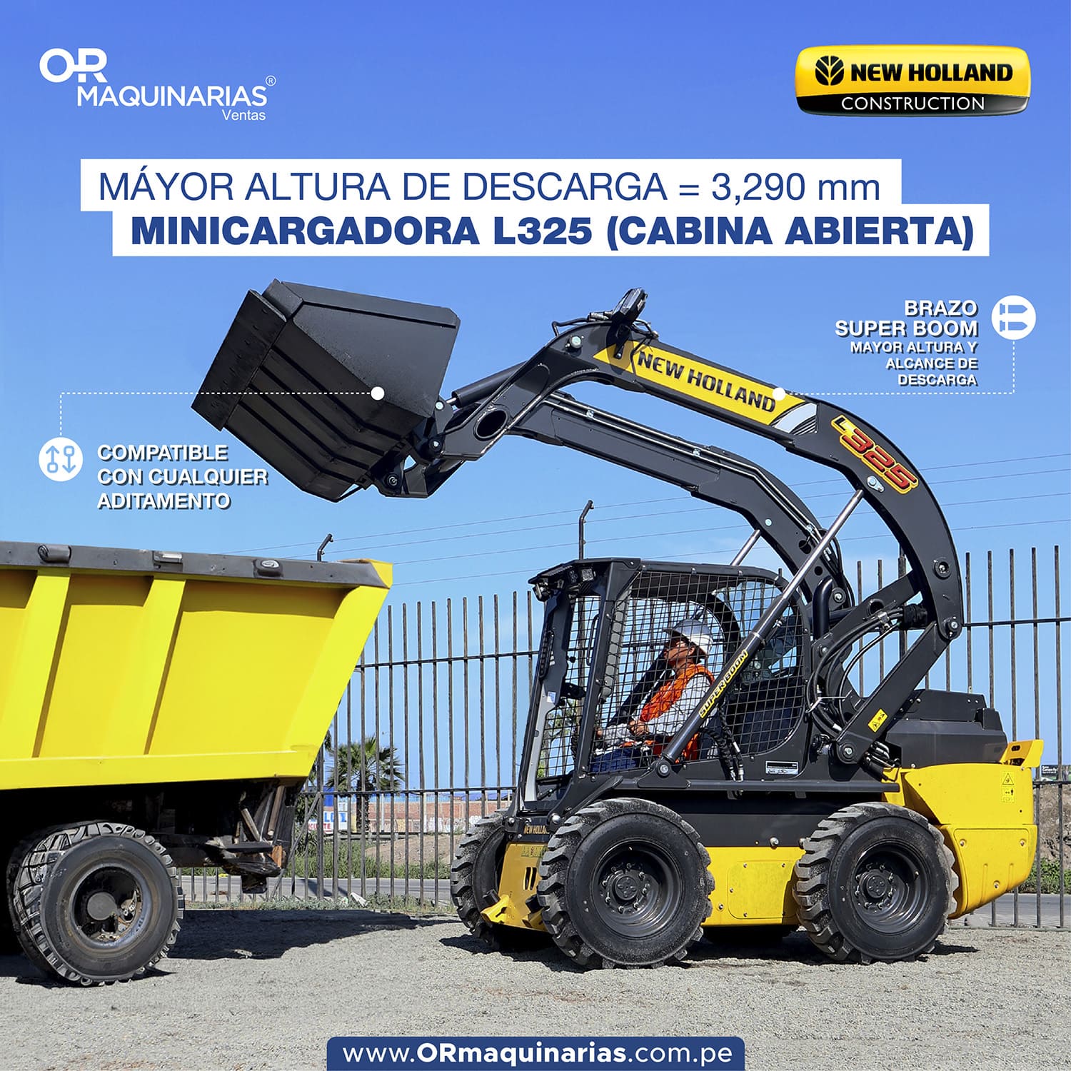 OR MAQUINARIAS – Venta y Alquiler de Maquinaria y equipos