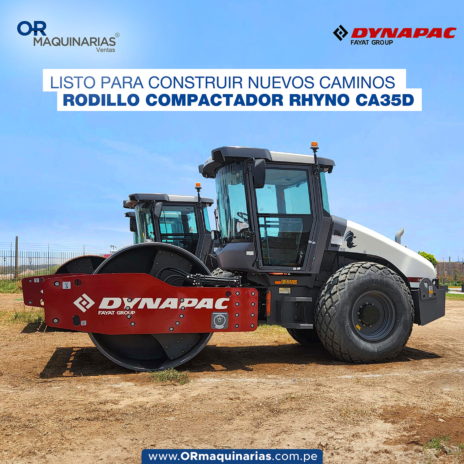 OR MAQUINARIAS – Venta y Alquiler de Maquinaria y equipos